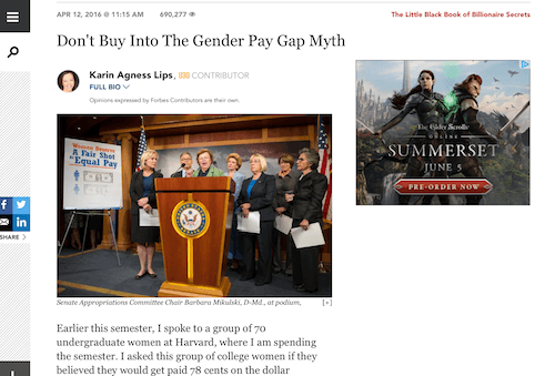 Gender Wage Gap & Wage Discrimination: 50 Articles & Resources - Wonolo